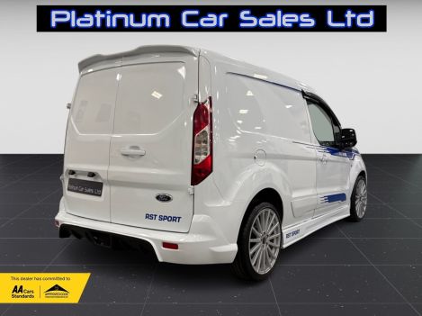 Used FORD TRANSIT CONNECT SWB RST SPORT 01/50, WHITE, 1.5, Van, Merthyr ...